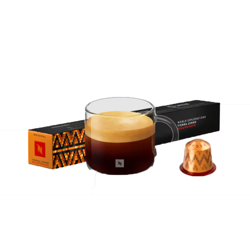 Vienna Lungo Decaf "Nespresso World Explorations" Coffee Pods - JB ...
