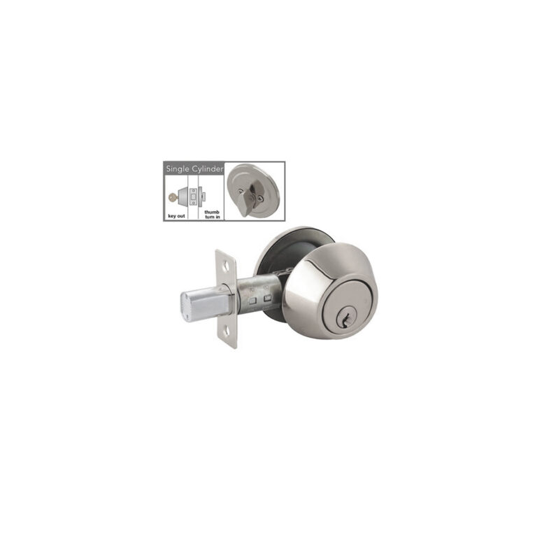 Single Cylinder Deadbolt SN Finish Stainless Steel - JB Saeed Home ...